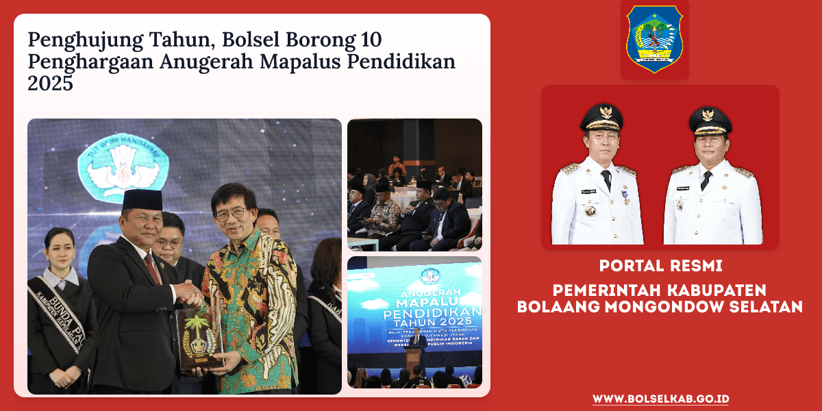 Penghujung Tahun, Bolsel Borong 10 Penghargaan Anugerah Mapalus ...